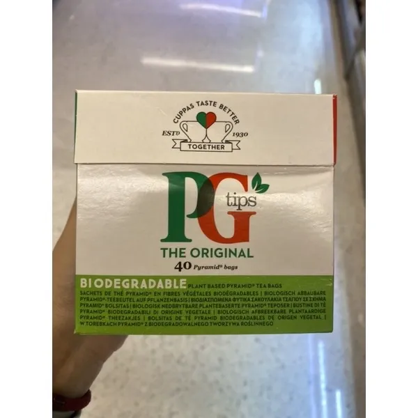 ชาใบ ชาใบอบแห้ง 100% ตรา ยูนิลีเวอร์ 116 G. Unilever PG Tips Tea ...