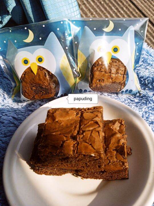 brownies shiny satuan / snack ultah ulang tahun anak / isian snack box ...