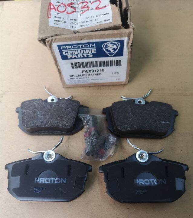 Proton Waja 1.6, 1.8 Rear Disc Pad | Lazada