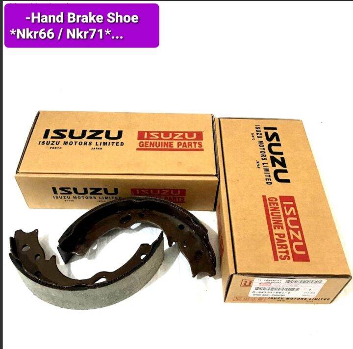 KAMPAS REM TANGAN / HAND BRAKE SHOE NKR66 NKR71 ORIGINAL 1SET | Lazada ...