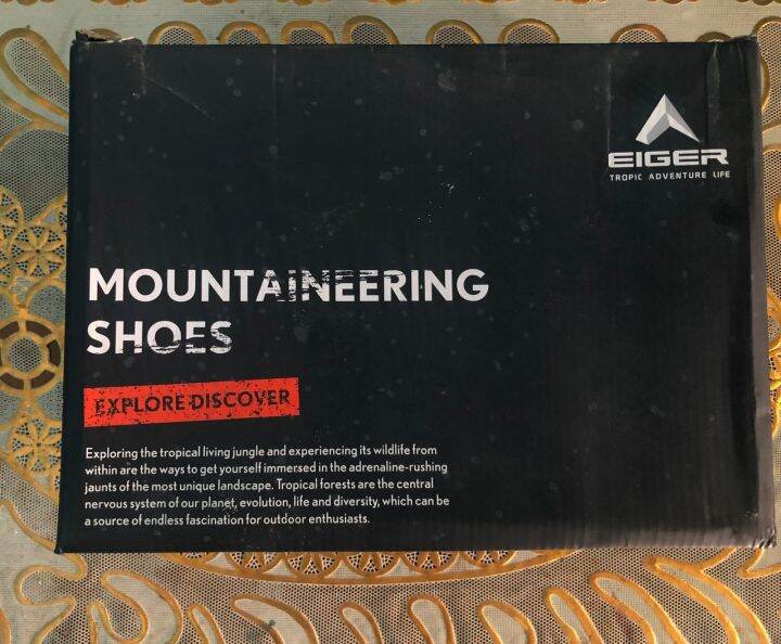 EIGER TIGER CLAW SHOES - Grey | Lazada Indonesia