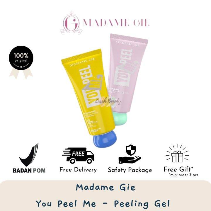 Madame Gie You Peel Me - Peeling Gel | Lazada Indonesia