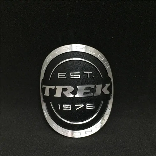 Trek US TREK Self-Propelled Car Head Logo Metal Car Logo Sign Bicycle ...