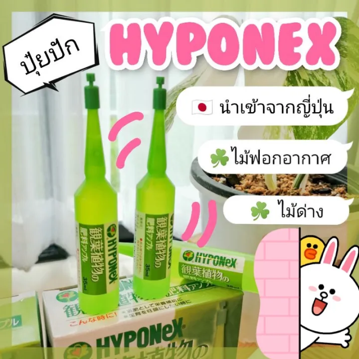☘️พร้อมส่ง☘️ Hyponex Ampoule (แอมเพิล) ปุ๋ยปัก แบบ หลอด นำเข้าจากญี่ปุ่น 🇯🇵 | Lazada.co.th