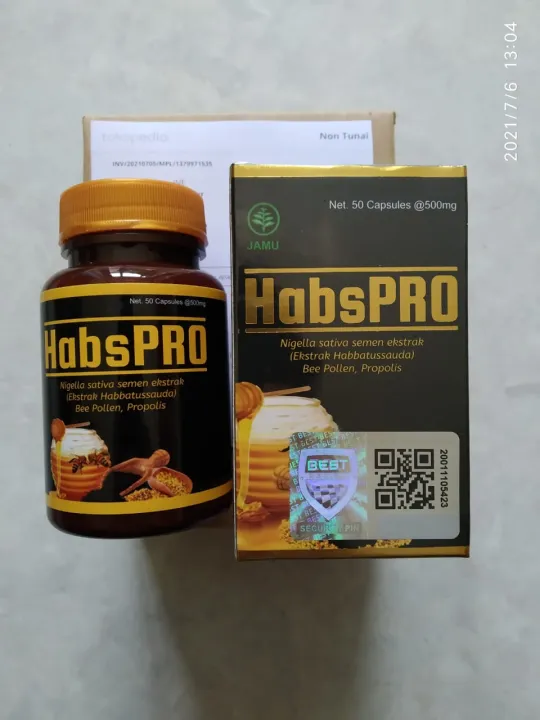 HabsPro 1 Botol isi 55 Kapsul Barcode | Lazada Indonesia