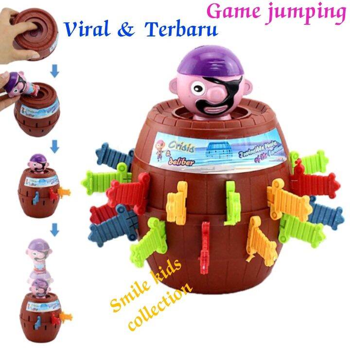 Mainan Anak Viral Terbaru Jumping Pirates 5858 - Karakter Bajak Laut ...