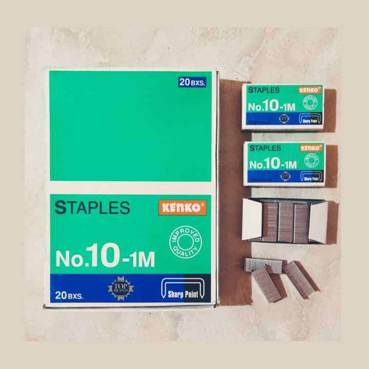 isi staples Kenko 1-10M stapler | Lazada Indonesia