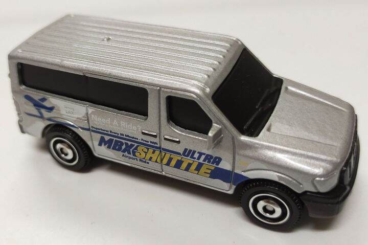 Matchbox Nissan Nv Van Ultra Mbx Shuttle Airport Ride loose diecast car ...