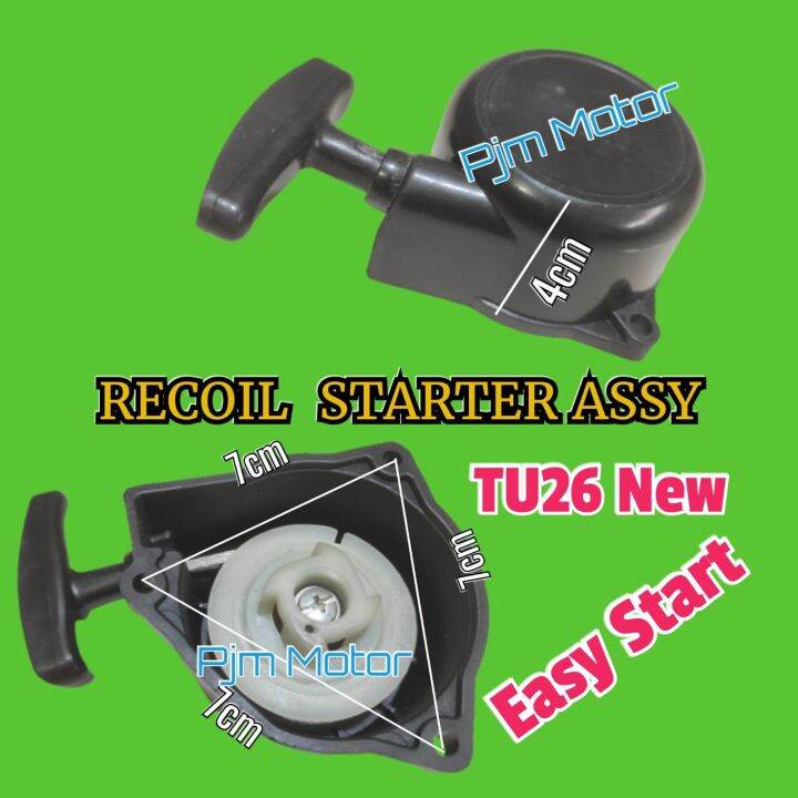 Tu26 New Recoil starter tarikan kap engkol starter mesin pompa hama ...