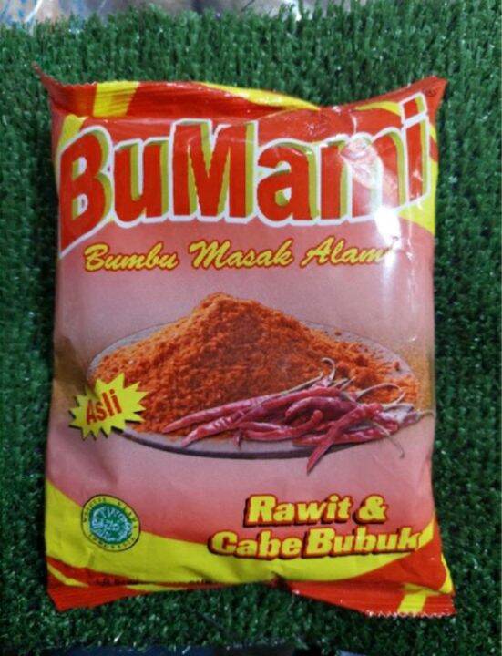 Bumami Cabe Kering Halus Untuk Taburan Makanan Bubuk Cabe Instan ...