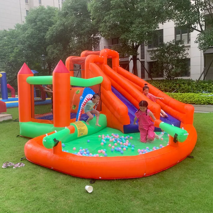 Inflatable Castle Outdoor Children's Playground Equipment Children ...