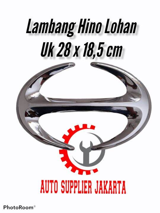 Logo Hino Lohan / lambang grill depan Lohan / emblem Hino lohan ...