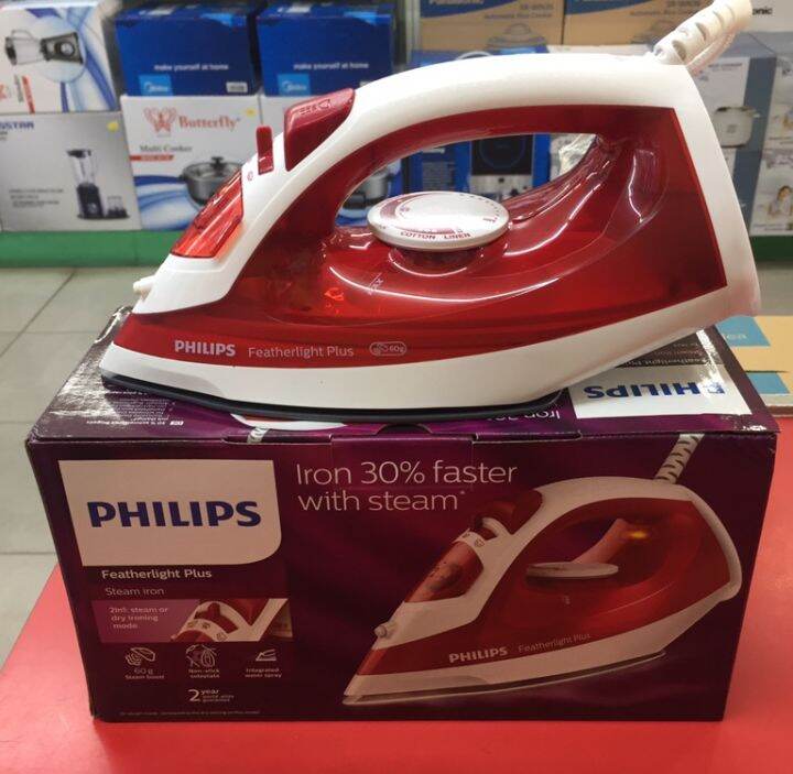 Philips Steam Iron 1400W (GC1424) | Lazada