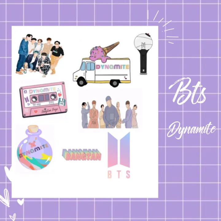 BTS Dynamite Sticker Pack (Die-cut) (New) | Lazada PH