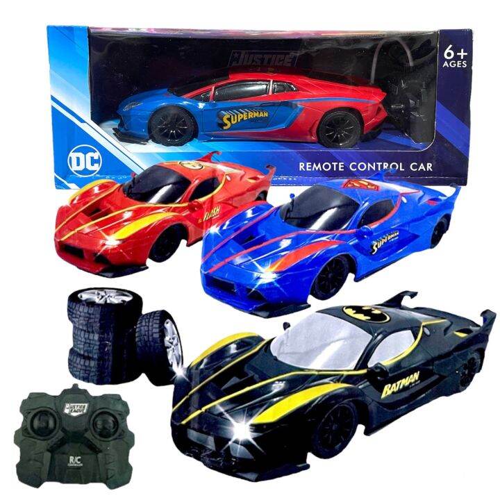 JUSTICE LEAGUE COLLECTION REMOTE CONTROL CAR รถบังคับวิทยุแบทแมนอัศวิน ...