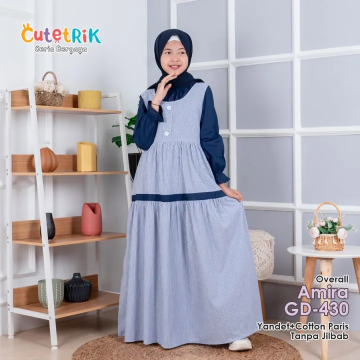 overall Amira terbaru by cutetrik mulai dari usia 5 tahun sampai remaja ...