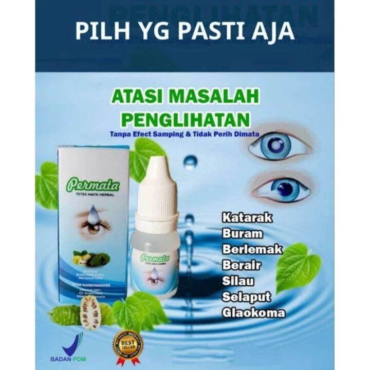Permata tetes mata herbal original | Lazada Indonesia