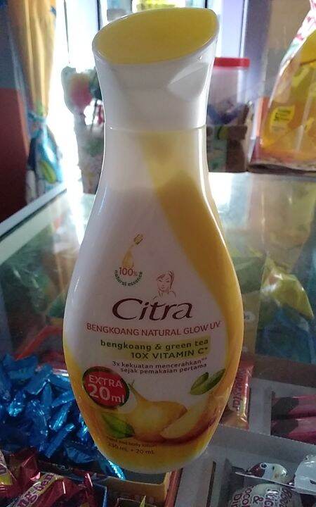 Citra Bengkoang Natural Glow Uv jumbo extra 20% | Lazada Indonesia