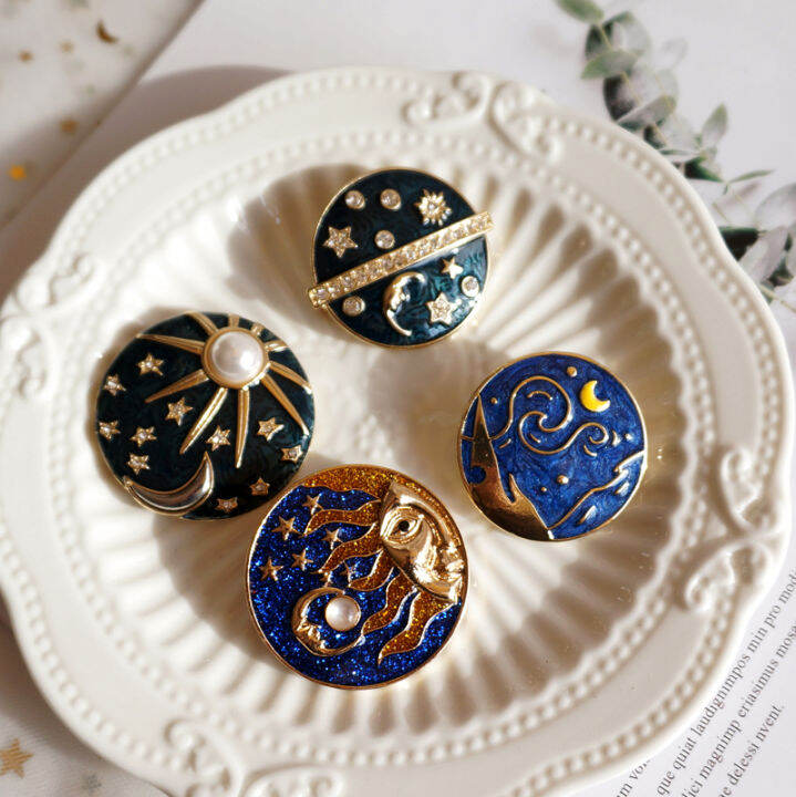 Greek Mythology Dreamy Universe Sun Goddess Enamel Badge Japanese Style ...