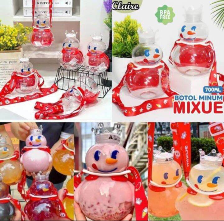 BOTOL MINUM MIXUE 700ML BARANG REDY ,LIMITED EDITION | Lazada Indonesia