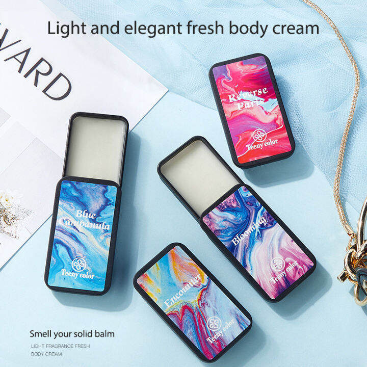 🔥3 in 1 Solid Perfume Balm Men Women Body Long Lasting Light Perfume ...