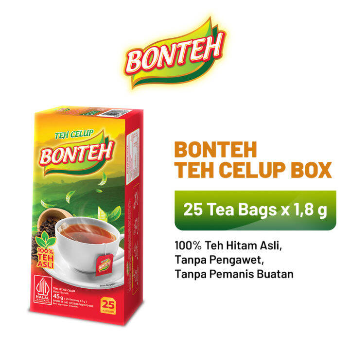 BONTEH TEH CELUP BOX ISI 25 X 1.8 gr | Lazada Indonesia