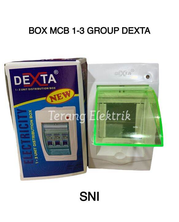 BOX MCB 1-3 GROUP DEXTA INBOW OUTBOW TUTUP SNI | Lazada Indonesia