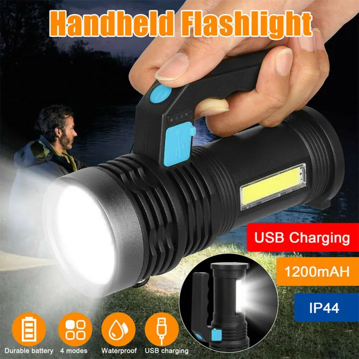 Searchlight heavy duty Flashlight waterproof original Flashlight ...