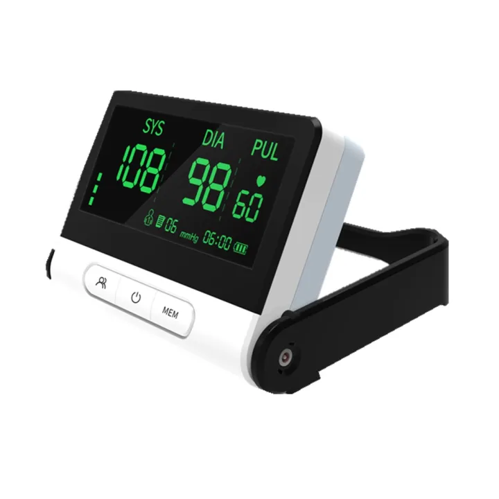 4 Color Display Blood Pressure Monitor Digital Foldable BP Monitor ...