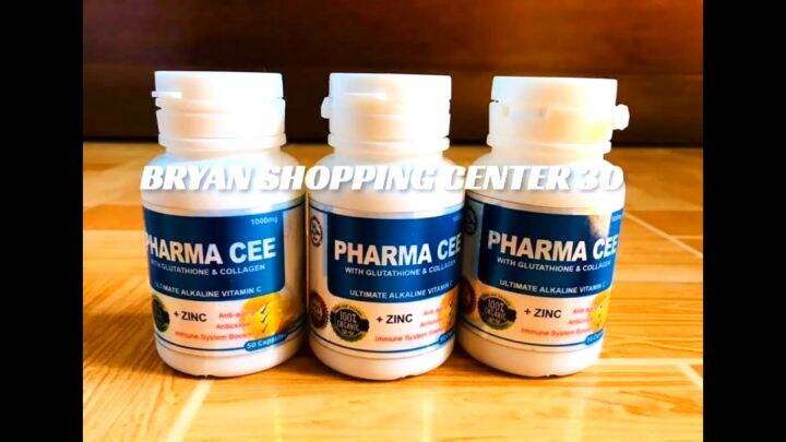 Pharma Cee With Glutathione & Collagen Vitamin C + Zinc Ultimate ...