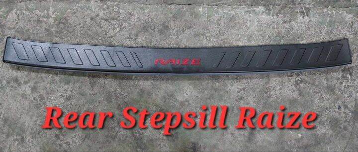Rear Stepsill Toyota Raize 2022 | Lazada PH