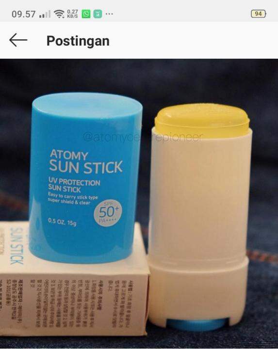 ATOMY SUN STICK SPF 50+ PA++++ | Lazada Indonesia