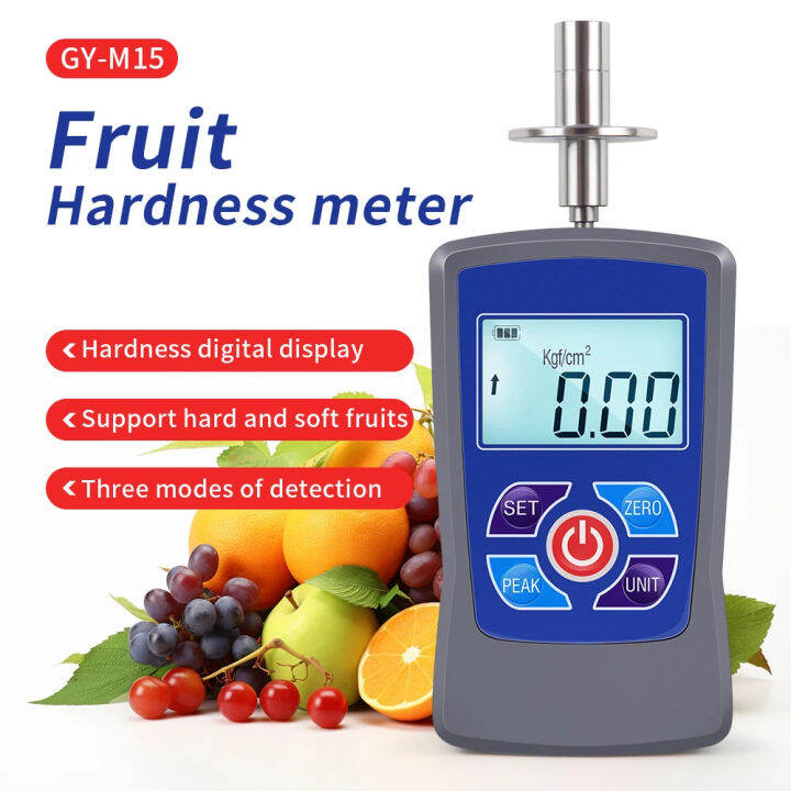 GY-M30 / M15 เครื่องวัดความแข็งผลไม้ดิจิตอล Penetrometer ผลไม้ ...