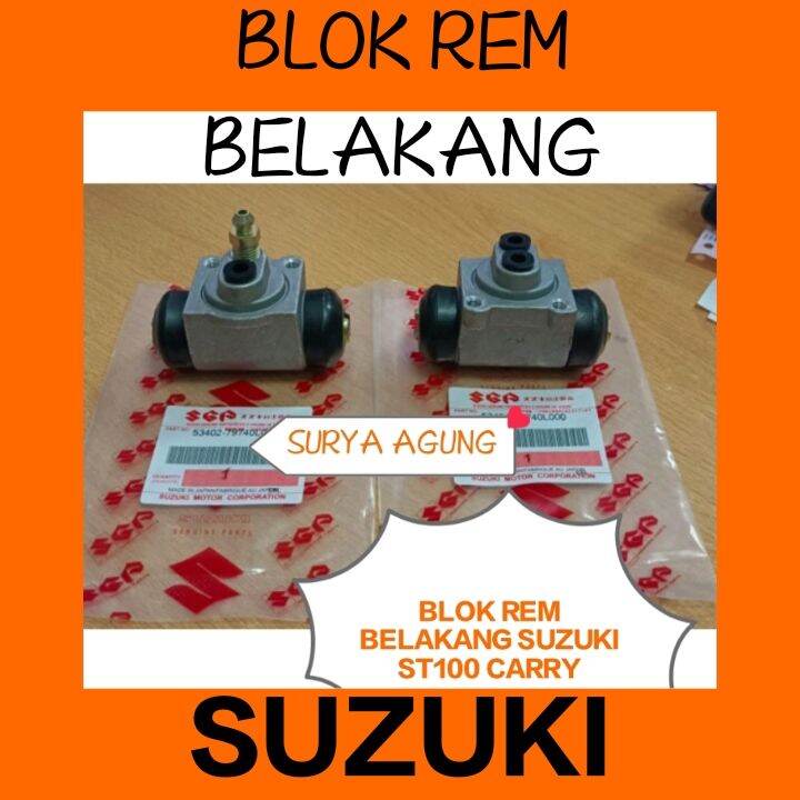 MASTER BLOK REM BELAKANG /WHELL CYLINDER REAR MOBIL SUZUKI CARRY ...