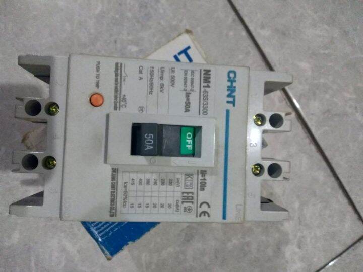 mccb 50 ampere chint electric | Lazada Indonesia