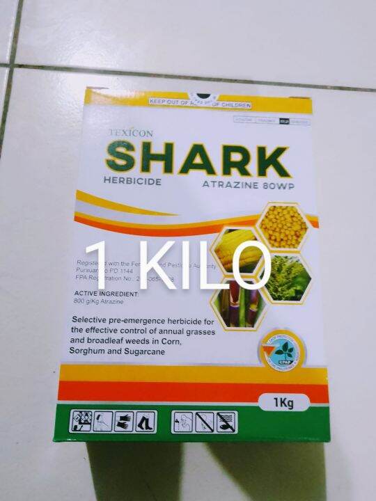 SHARK 80WP ATRAZINE HERBICIDE (1 KILO )BY TEXICON | Lazada PH