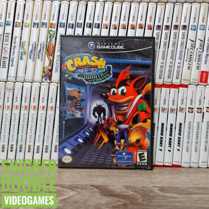 Gamecube Nintendo Game: Crash Bandicoot: The Wrath of Cortex US Region ...