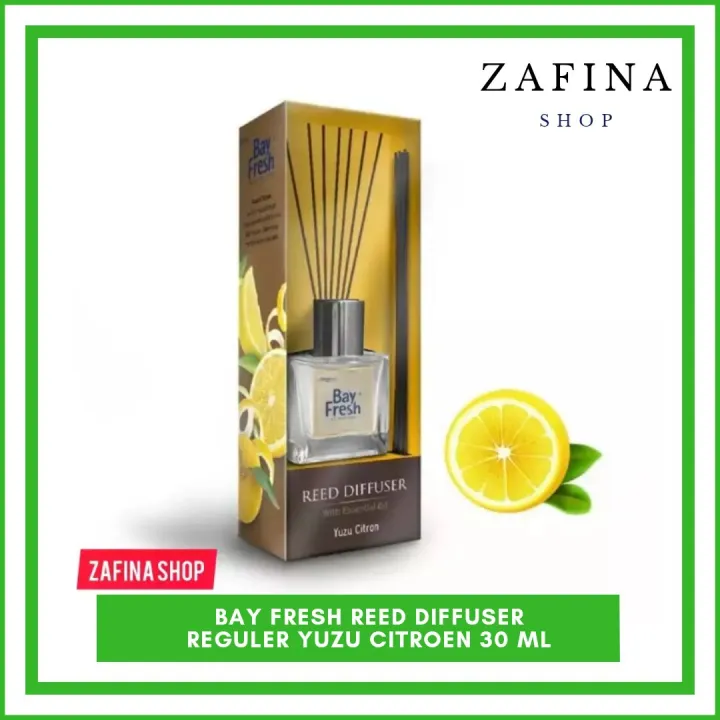 Bay Fresh Reed Diffuser Reguler Yuzu Citroen 30 ml Pengharum Ruangan ...