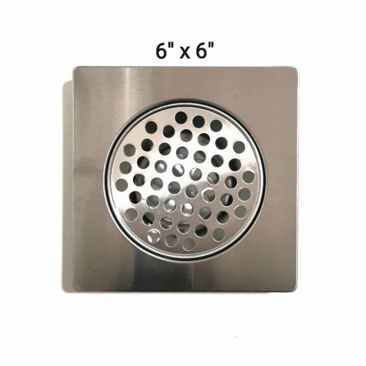 6x6 4x4 Stainless Floor Strainer 6x6 Floor Drain | Lazada PH