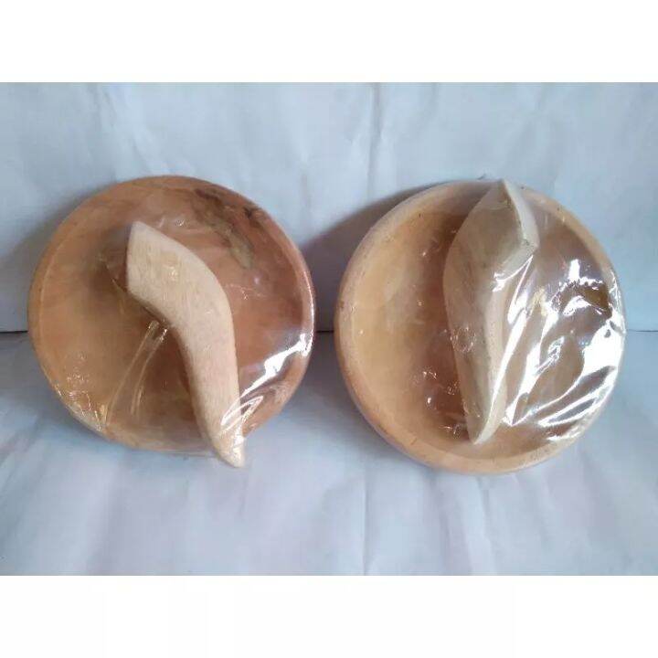 Cobek Kayu Coet Kayu Plus Ulekan Cobek Kayu Satu Set Murah | Lazada ...