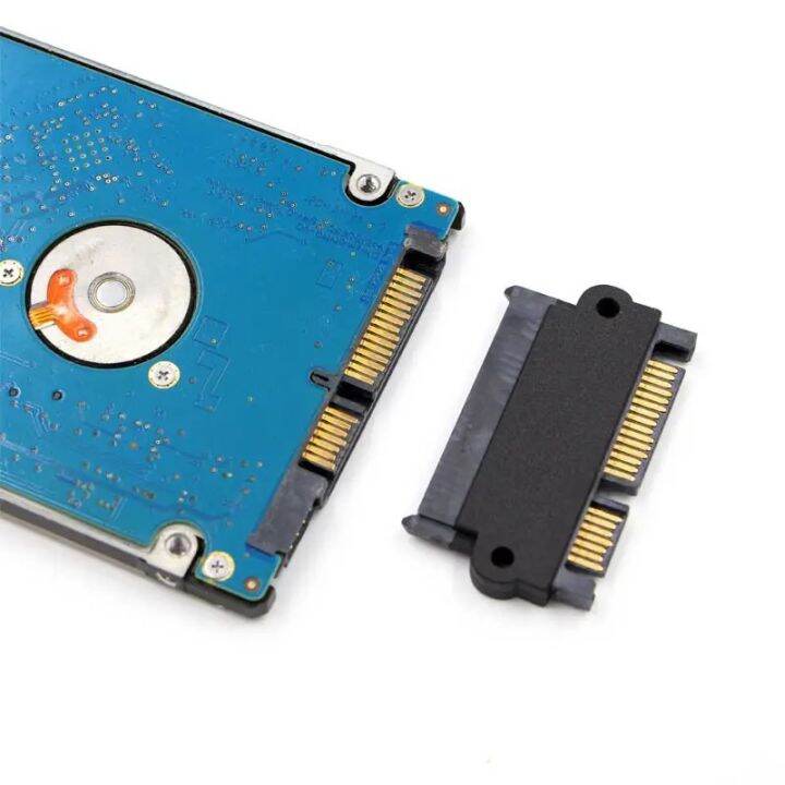 HDD 7 + 15Pin SATA อะแดปเตอร์ฮาร์ดดิสก์ไดรฟ์ SATA ชายหญิง Data ...