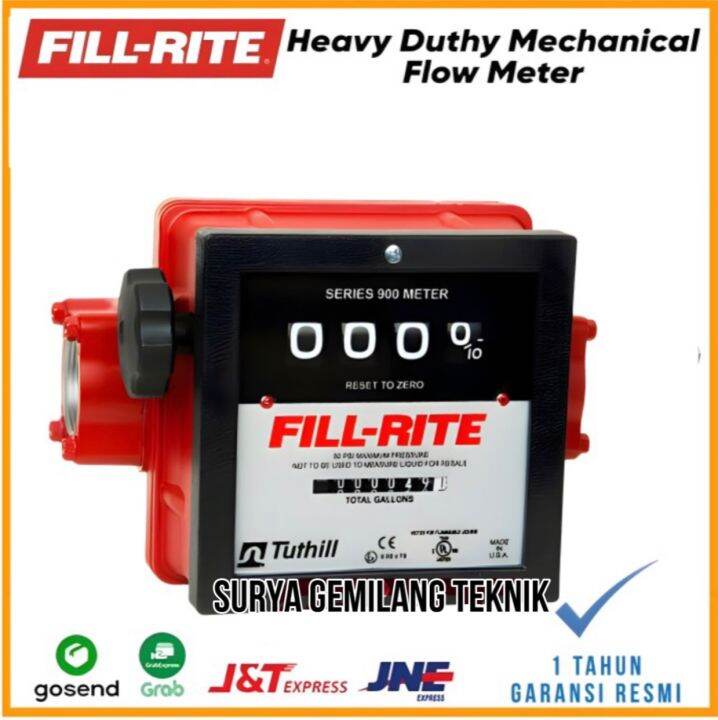 flow meter solar 2 inch 4 Digit FILL-RITE Flowmeter BBM Solar 2 ...