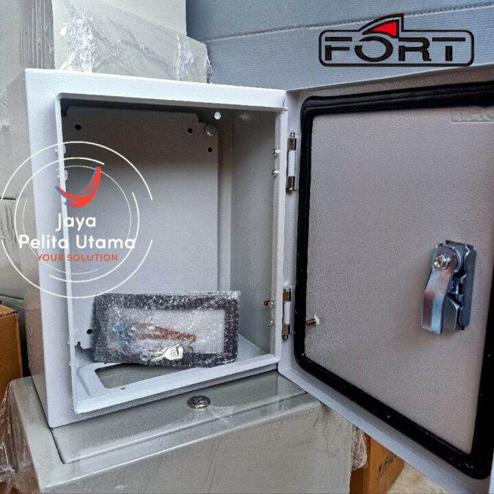 box panel listrik 50x40x20 metal indoor full 1mm pabrikan merk fort ...