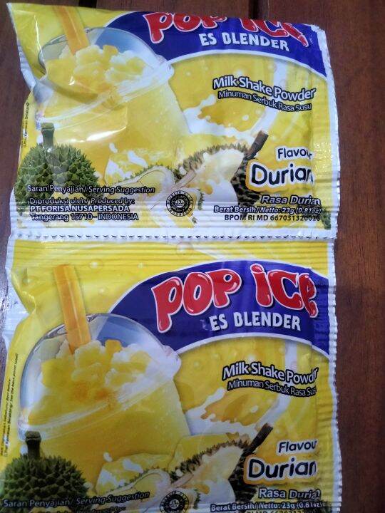 POP ICE rasa DURIAN | Lazada Indonesia