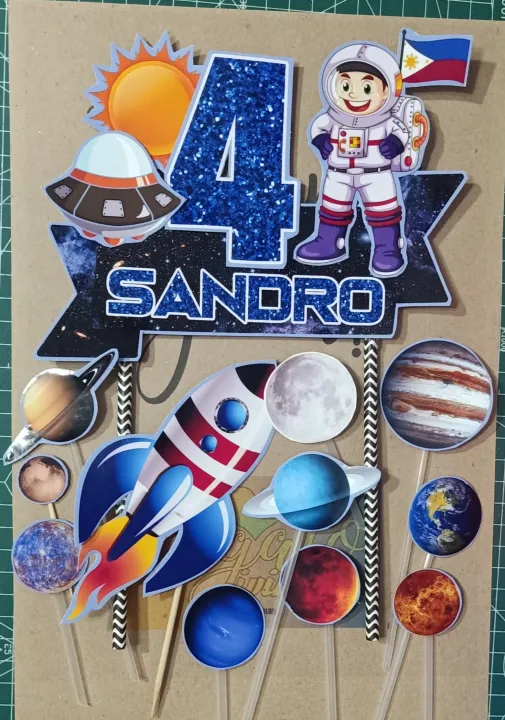 Planets solar system cake topper | Lazada PH