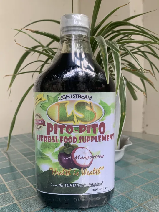 LS PITO-PITO Herbal drink/ food supplement 375 ml FDA approved With ...