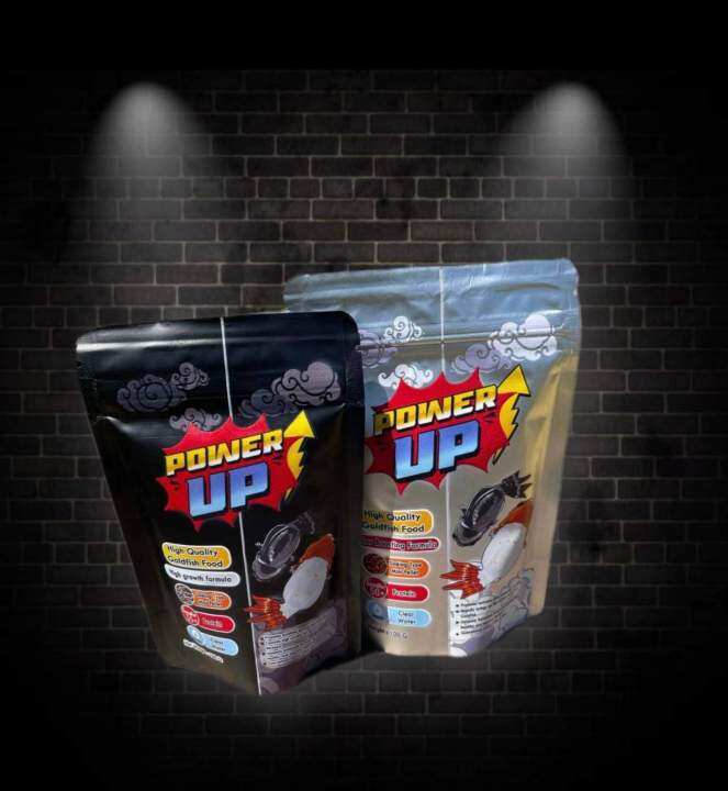 PowerUp Goldfish Food 100g Premium Grade High Quality Goldfish Food ...