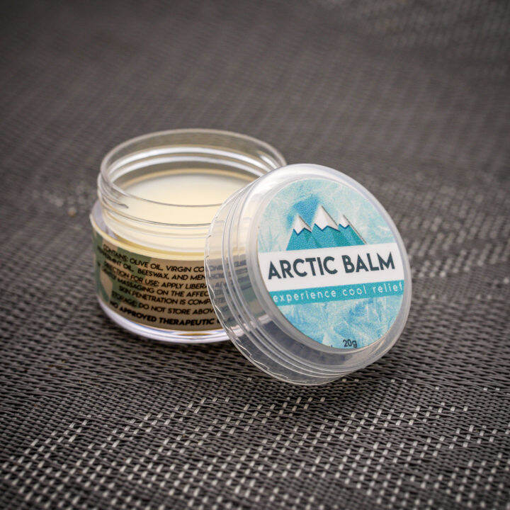 ARCTIC BALM PEPPERMINT SCENT (Instant, Organic Relief Rub) | Lazada PH