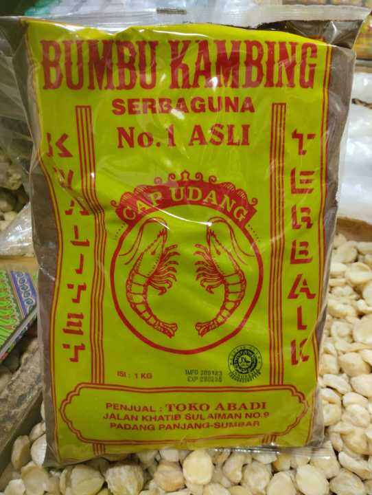 Bumbu pemasak kambing cap udang 1kg | Lazada Indonesia