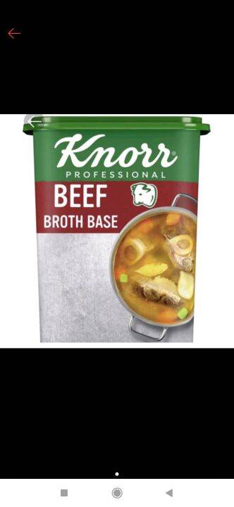 Knorr beef broth base | Lazada PH